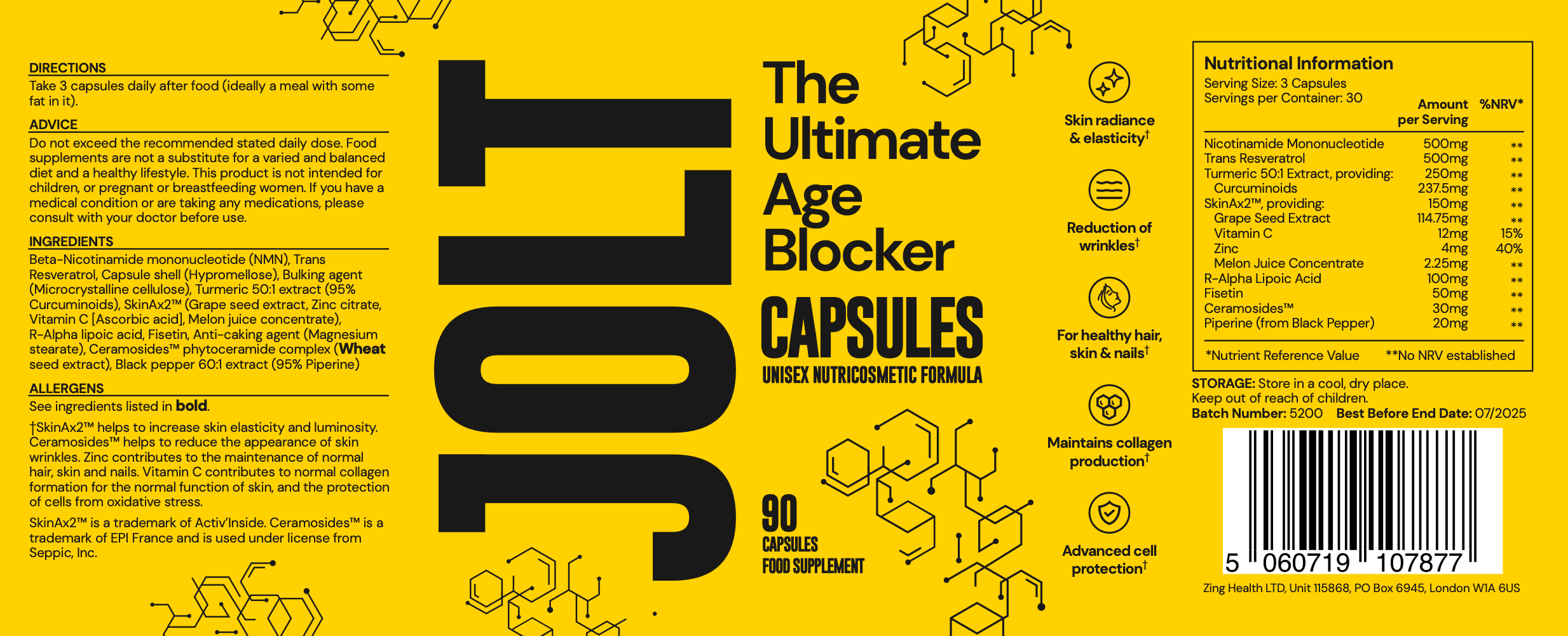 JOLT - THE ULTIMATE AGE BLOCKER - 30 Day Supply – JOLT My World