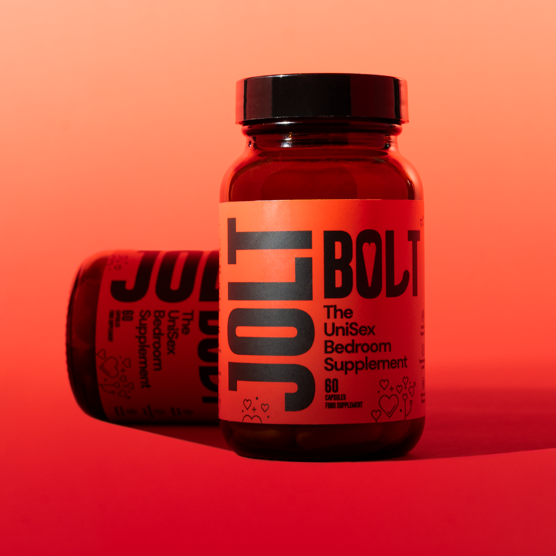 JOLT BOLT – Unisex Bedroom Supplement | 60 Capsules – JOLT My World